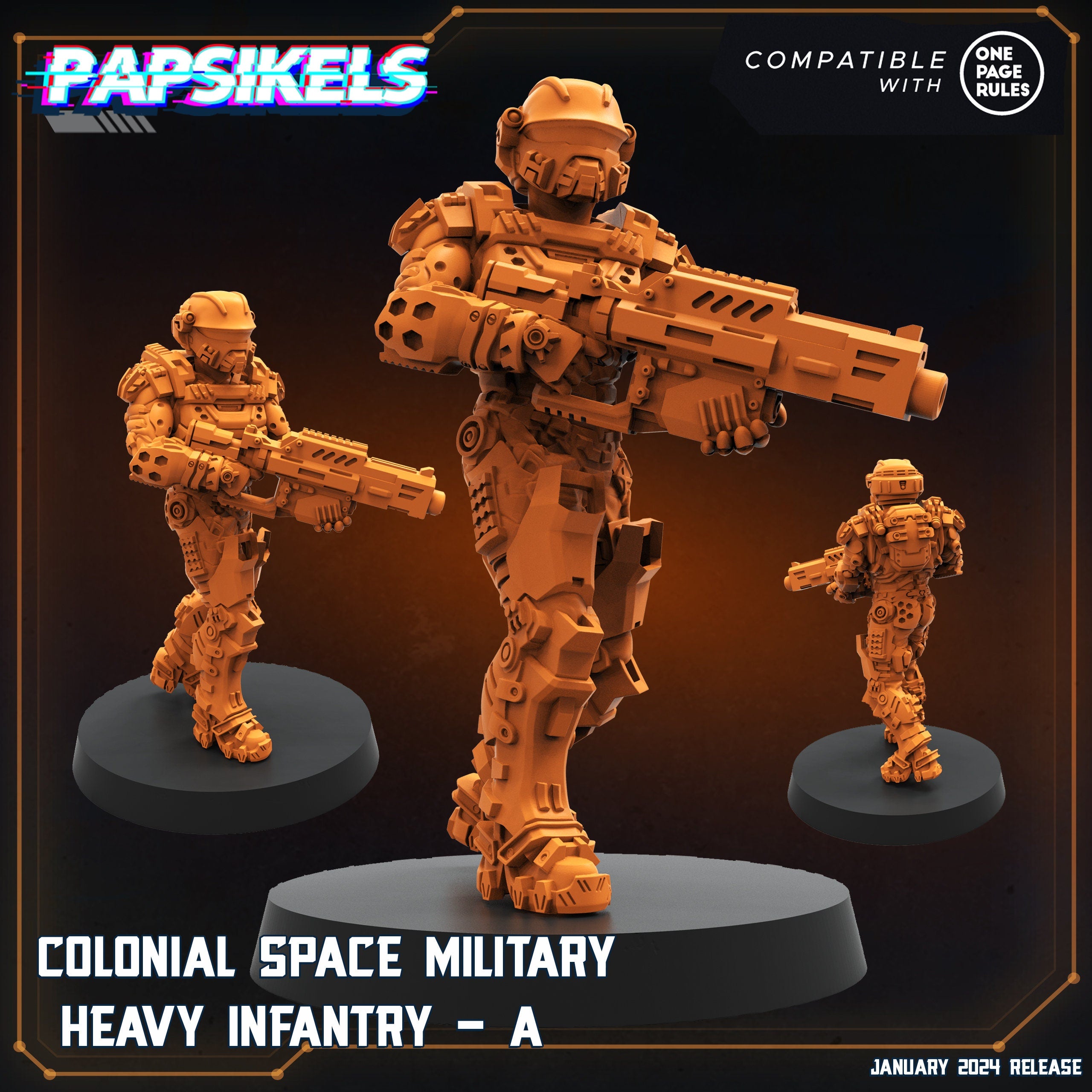 Colonial Space Military Heavy Infantry - A – Flukez