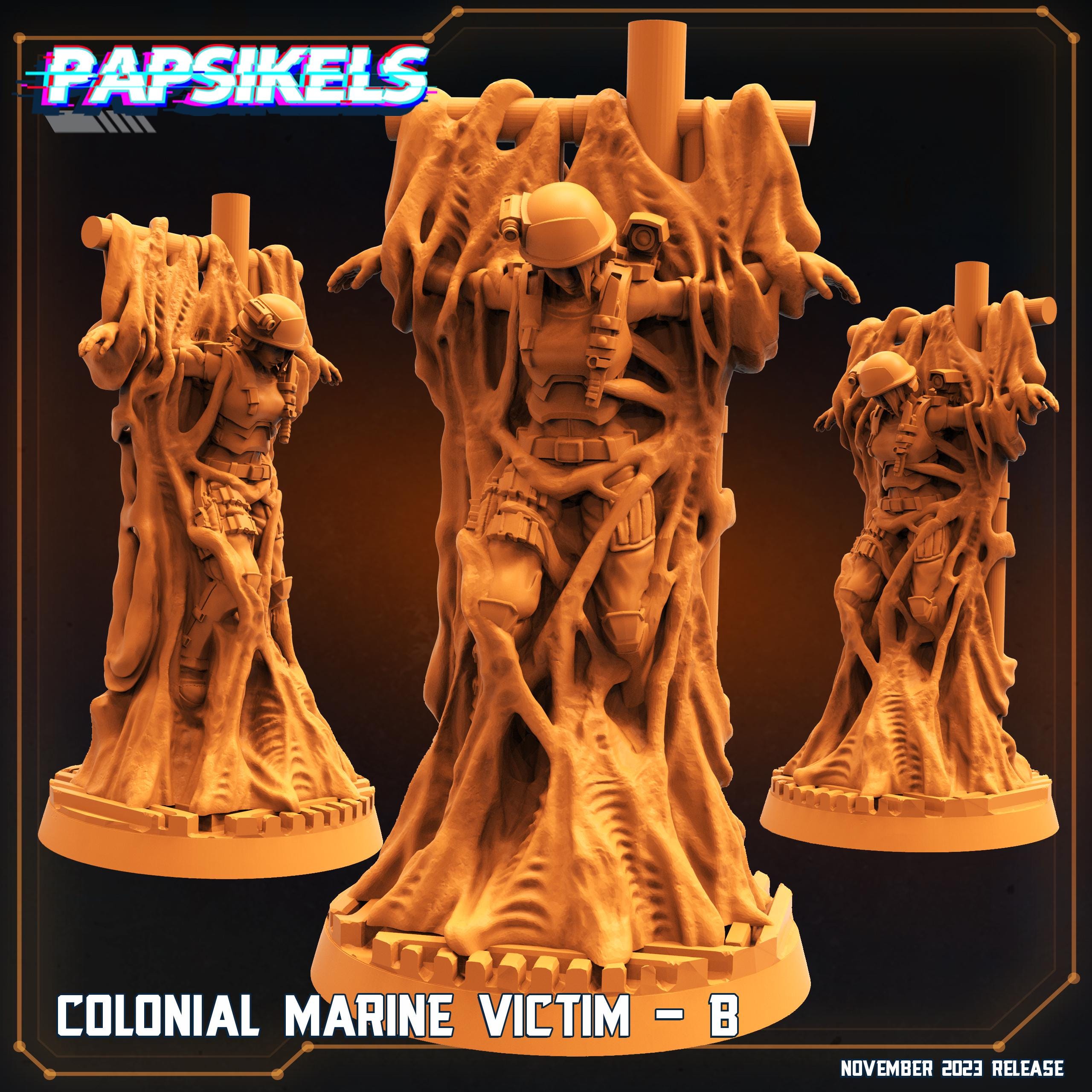 Colonial Marine Victim - B – Flukez